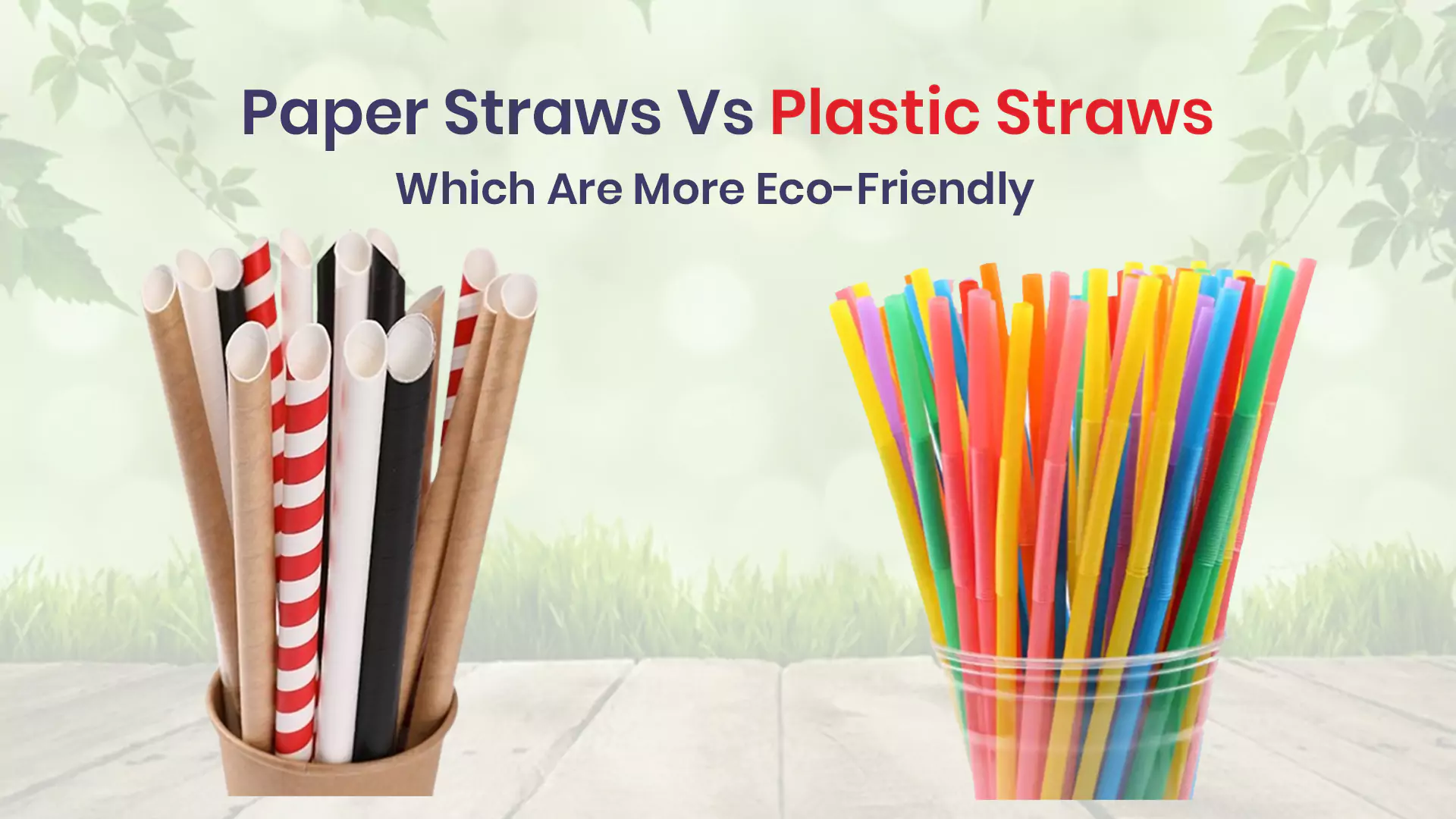 Paper Straws Vs Plastic Straws: Which Are More Eco-Friendly - Australia