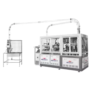 High Speed Fully Automatic Paper Cup Making Machine NS-160LC - United ...