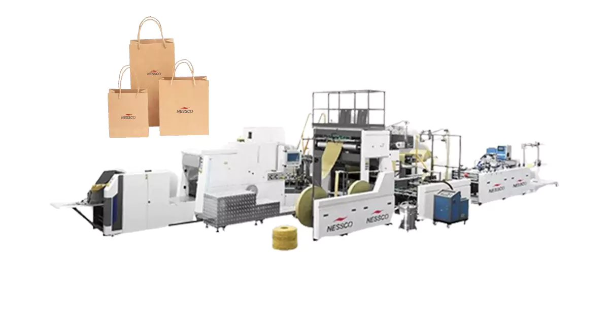 Paper Bag Making Machine - Enquire for Price | Nessco - India
