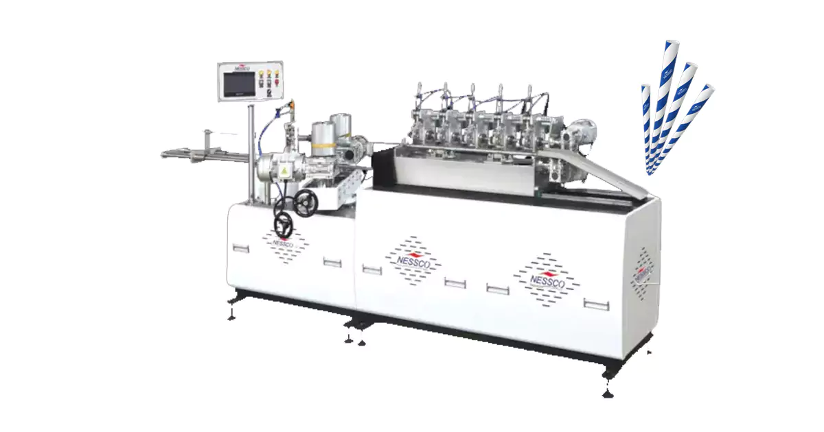 Paper Straw Making Machine - Enquire for Price | Nessco - United States ...